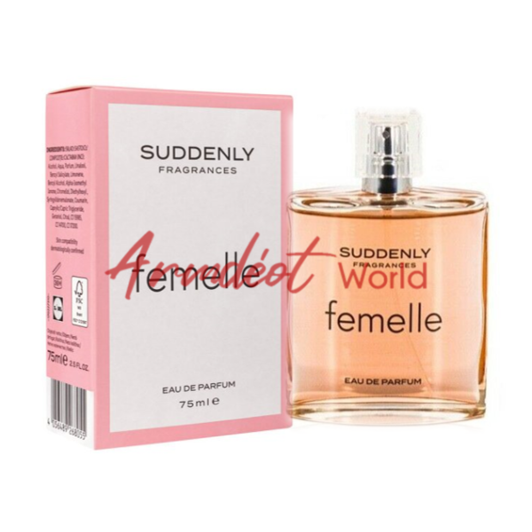 Suddenly Perfume – FEMELLE Eau de Parfum – 75ml – Armdeot Interiors